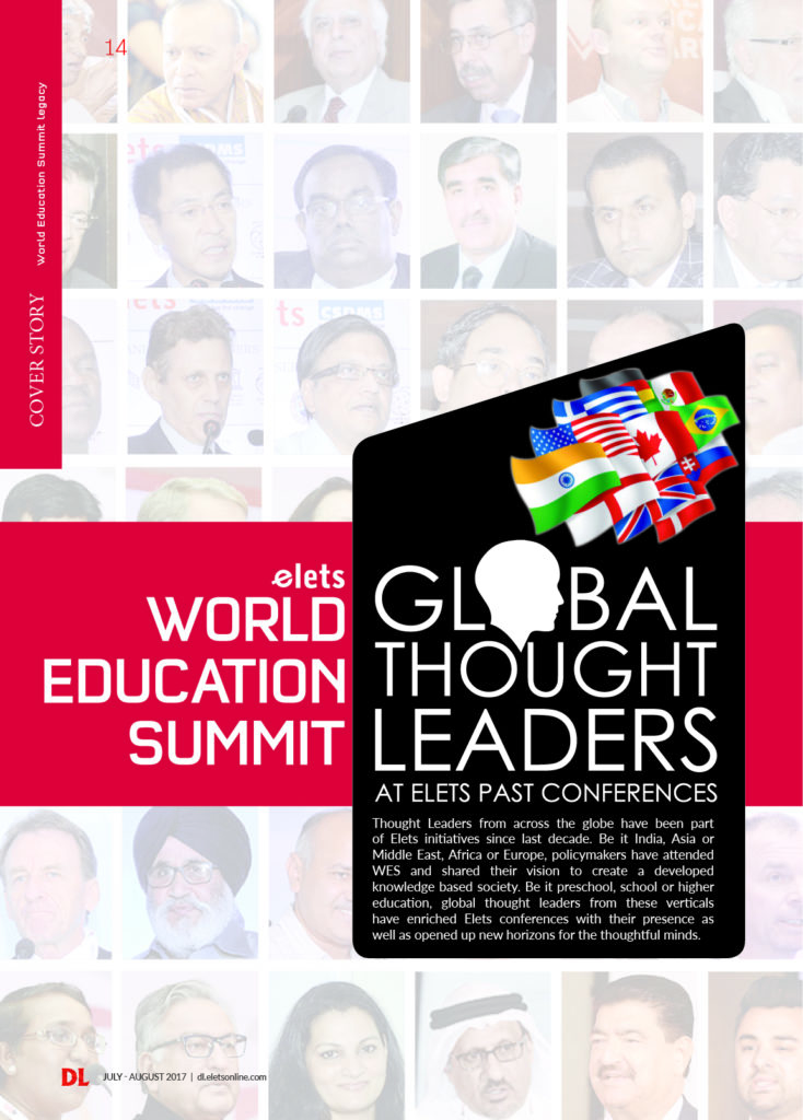 World Education Summit Legacy Bringing Brightest Minds Together - Elets ...