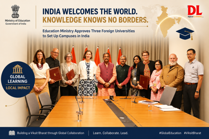 Education Ministry Approves Three Foreign Universities to Set Up ...